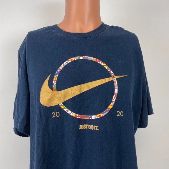 Nike | Shirts | Nike Summer Olympics Tokyo 220 Just Do It T Shirt ...
